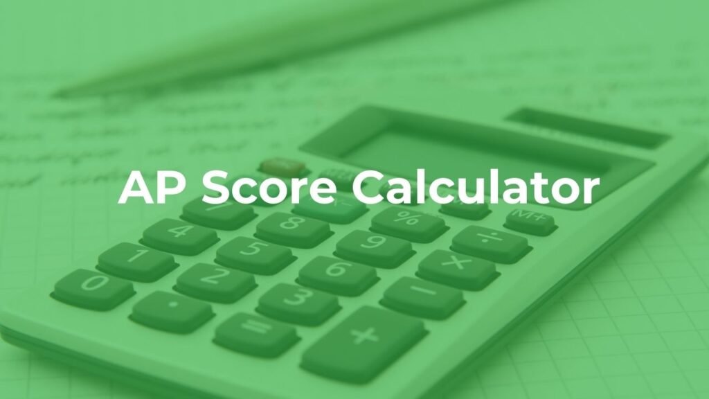 AP Score Calculator for 2025: How to Calculate AP Exam Score